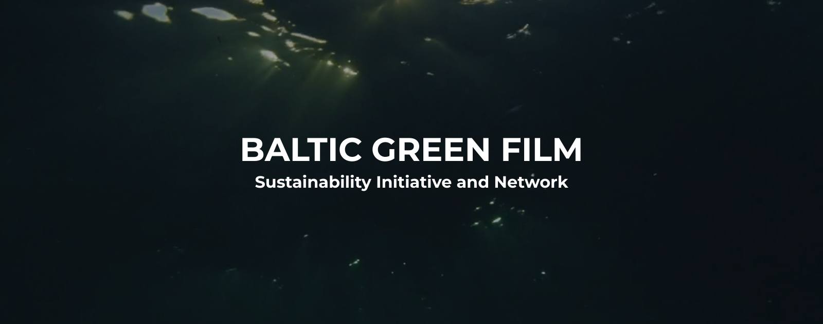 Baltic Green Film - Sustainable Film Production Network